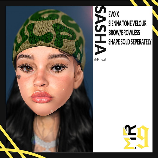 Second Life Marketplace - Sasha Skin Sienna Tone (EVO X)